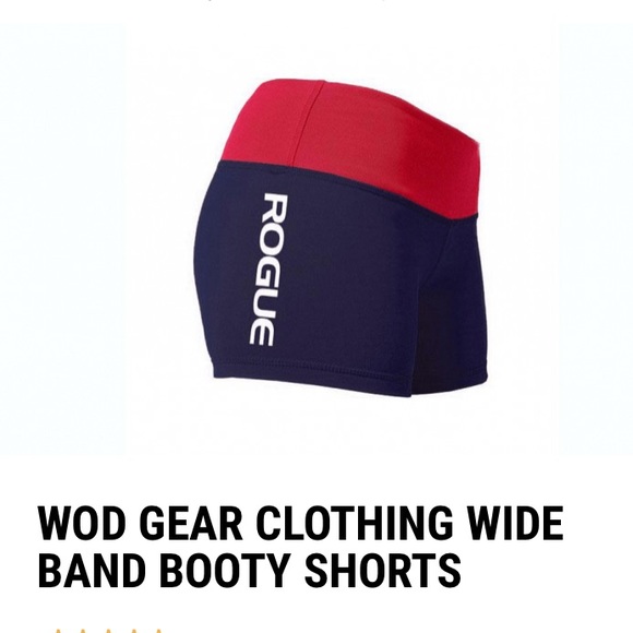 Rogue Fitness | Shorts | Rogue Wod Gear Booty Shorts | Poshmark